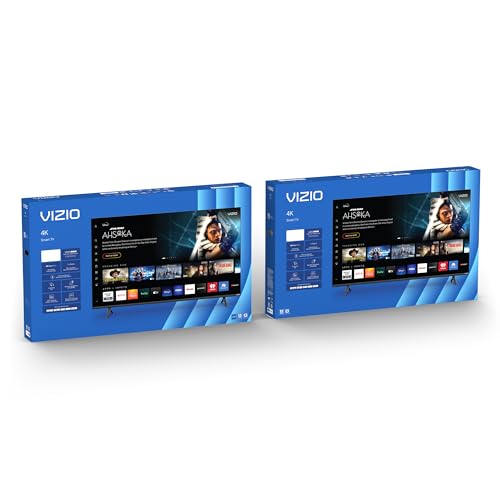 VIZIO 43-inch 4K UHD LED Smart TV w/Dolby Vision HDR, WiFi 6, Bluetoot ...