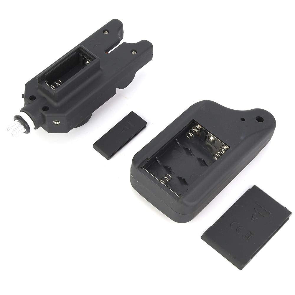 Fishing Bite Alarm Indicator Set, 4 Emitter + 1 Receiver Digital Wirel ...