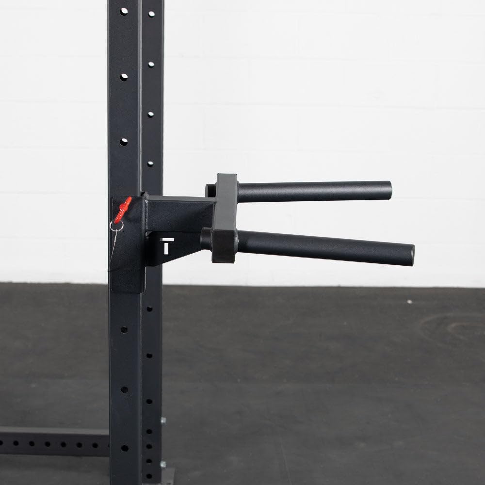 Titan Fitness T-3 Series Y-Dip Bar, Rack Mounted Dip Attachment, 500 L ...