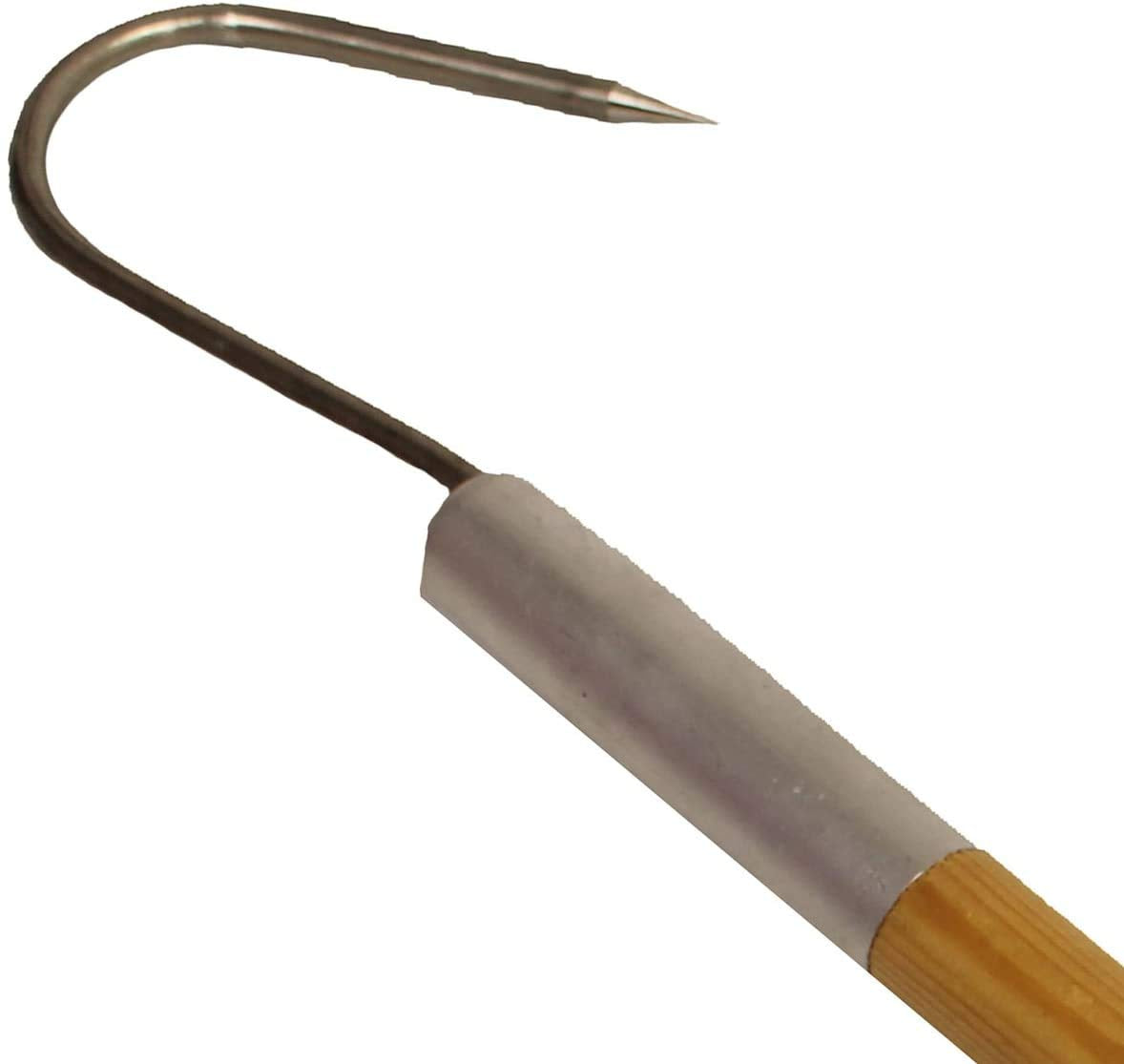 Fishing Hand Gaff Landing Hook (24" Wooden Handle Gaff) – MD DC PRINT