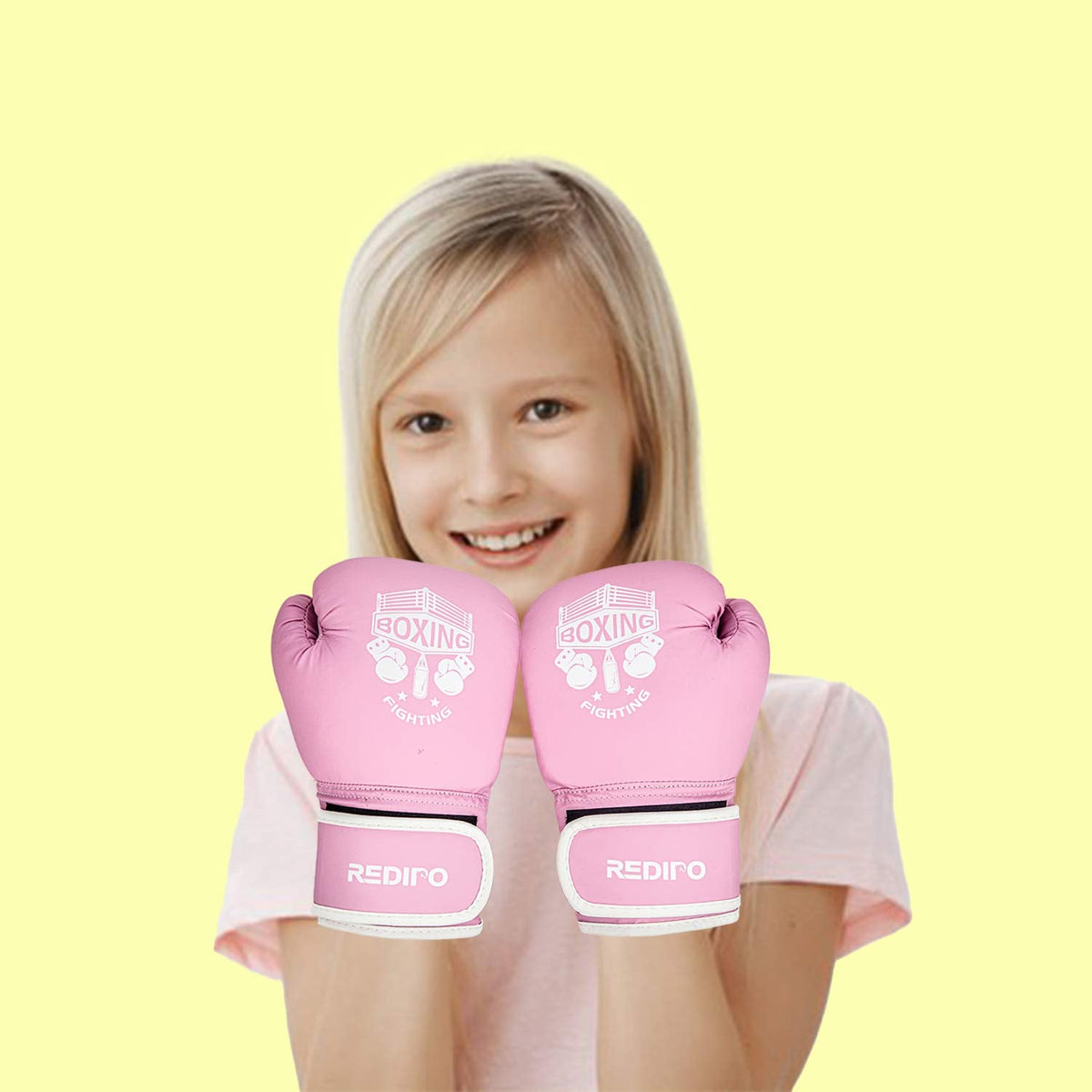 Redipo Kids Boxing Gloves, Sponge Foam Training Sparring Gloves Thai K ...