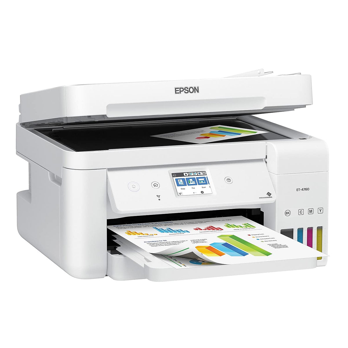 Epson EcoTank ET-4760 Wireless Color All-in-One Cartridge-Free Superta ...