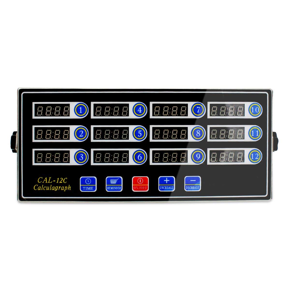Commercial 12 Channel Kitchen Timer Digital Restaurant Timers Professi ...