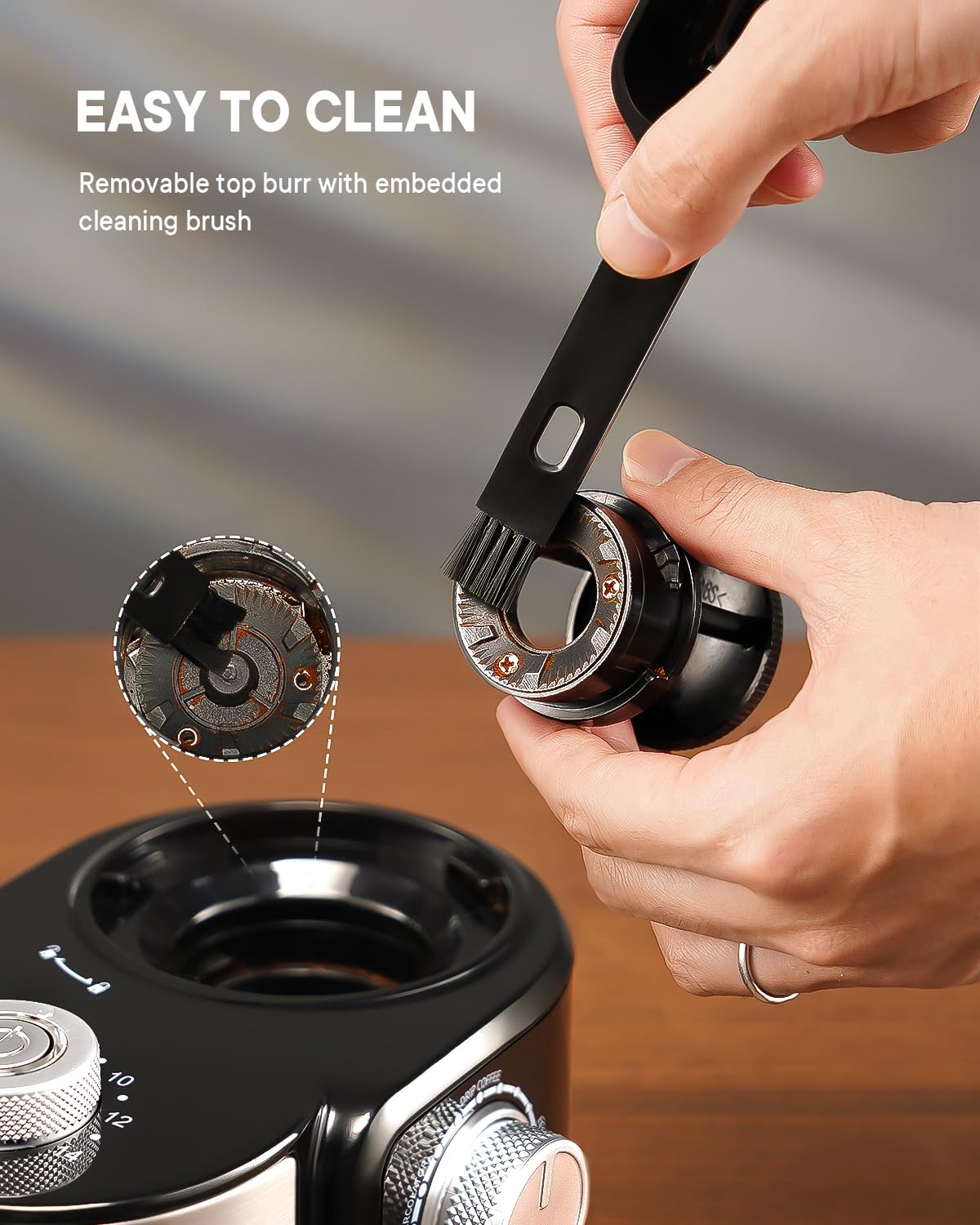 SHARDOR Electric Burr Coffee Grinder 2.0, Adjustable Burr Mill with 16 ...