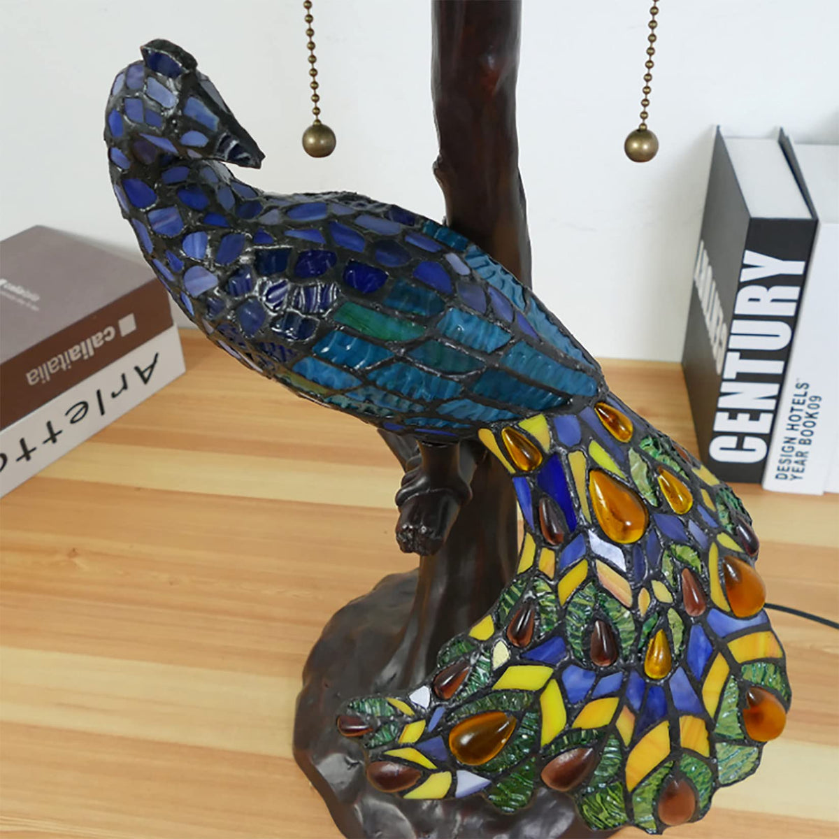 Vintage Handmade Decorative Desk Lamp Pull Cord Switch Reading Lamp fo ...