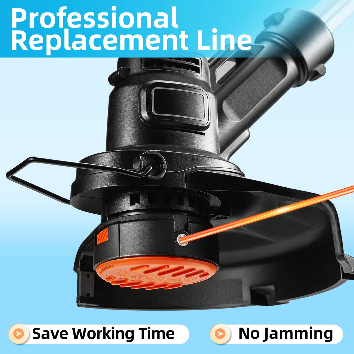 Weed Eater String, Eventronic 095 Trimmer Line of 295-Feet, Trimmer Li ...