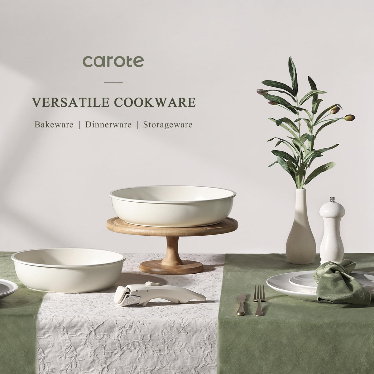 Pots and Pans Set Non Stick, Cookware Sets, 11pcs Kitchen Set, Oven/Fr ...