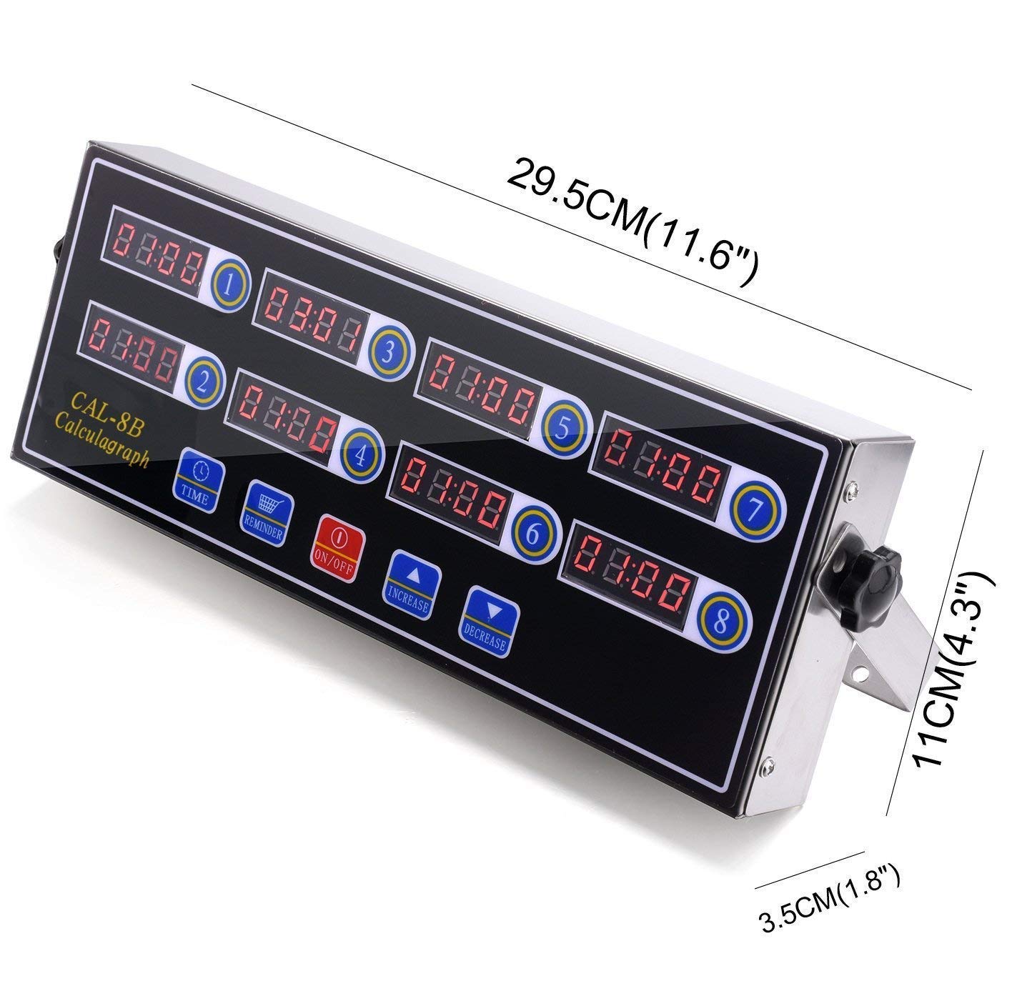 Li Bai Commercial 8 Channels Kitchen Timer Restaurant Cooking Timers 8 ...