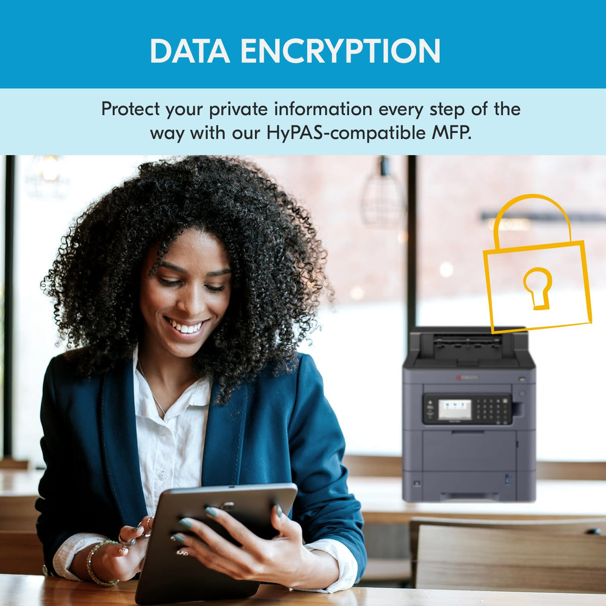 KYOCERA TASKalfa PA4500ci Color Laser Printer 47 ppm, 1200 dpi, Gigabi ...