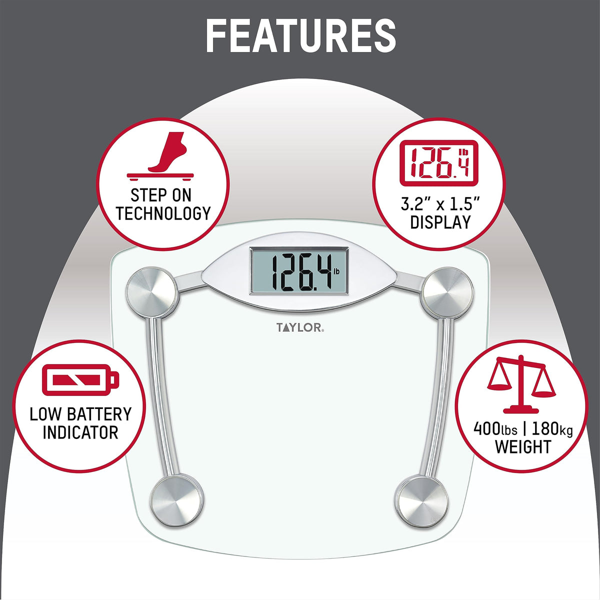 Bathroom Scale, Highly Accurate Body Weight Scale, Instant – MD DC PRINT