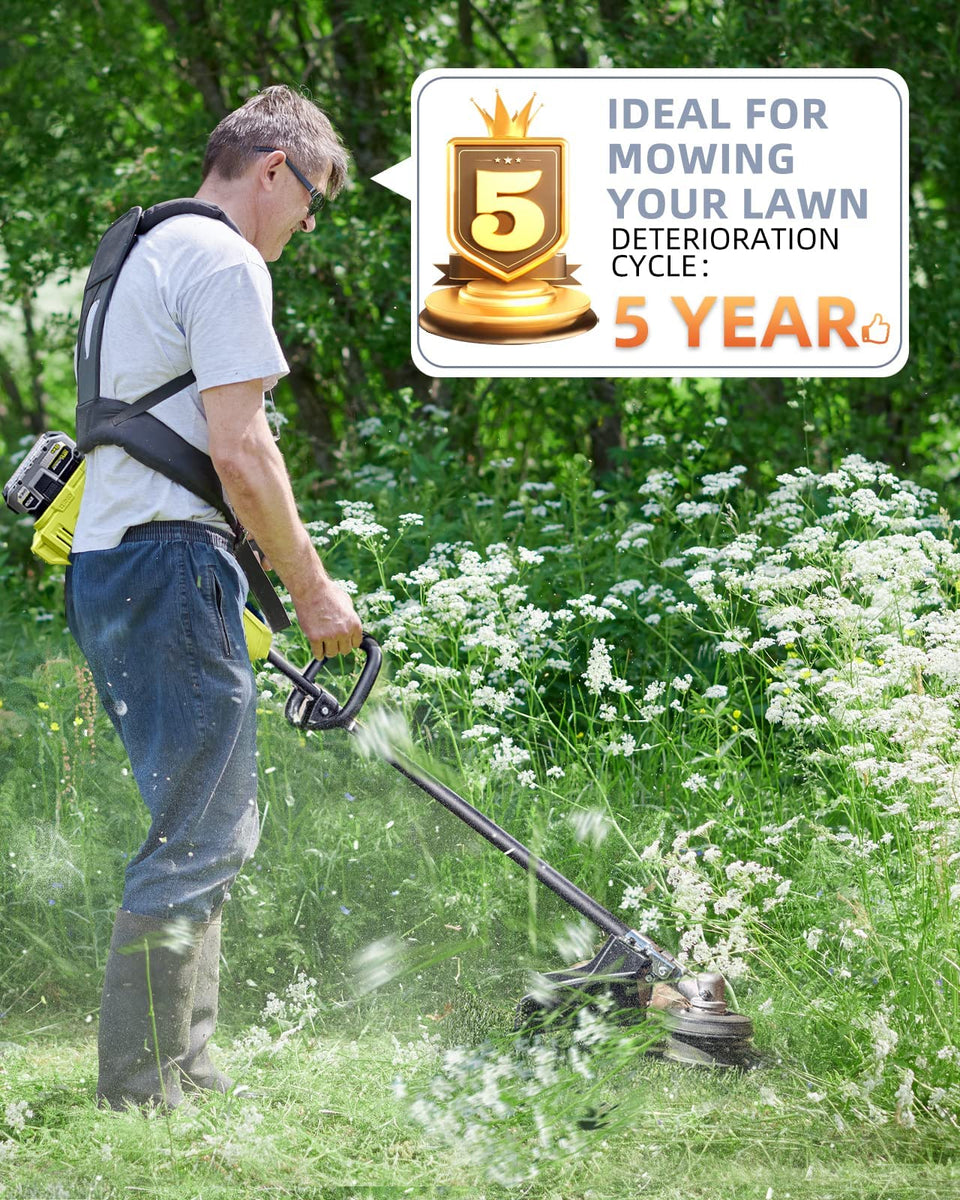 Weed Wacker String Replacement Compatible with Ryobi One+ AC14RL3A, 0 ...