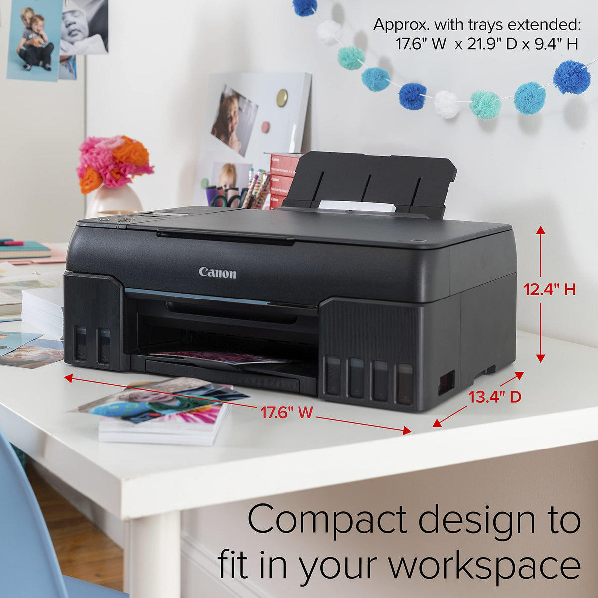 Canon PIXMA G620 Wireless MegaTank Photo All-in-One Printer [Print, Co ...