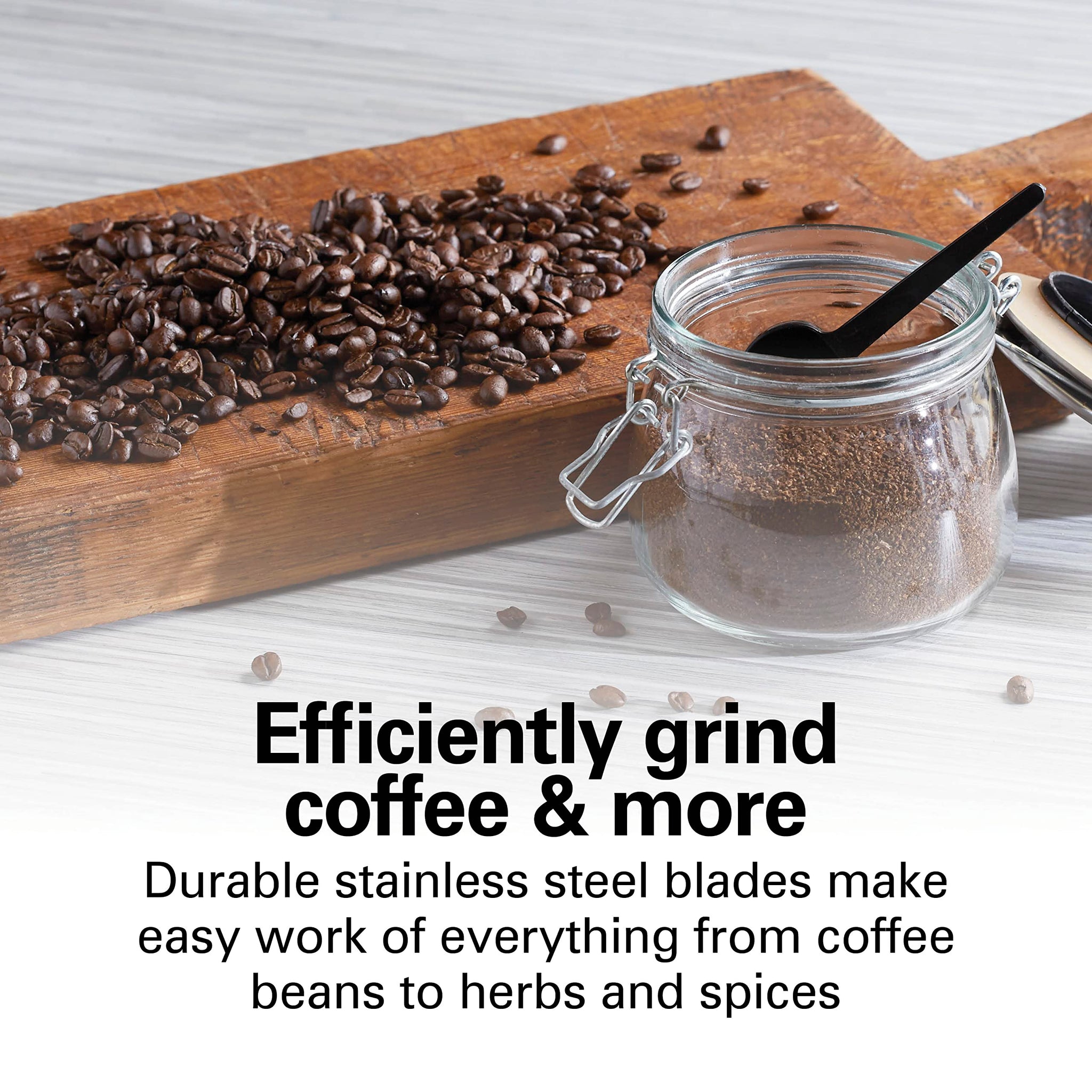 Hamilton Beach Electric Coffee Grinder for Beans, Spices and More, wit ...