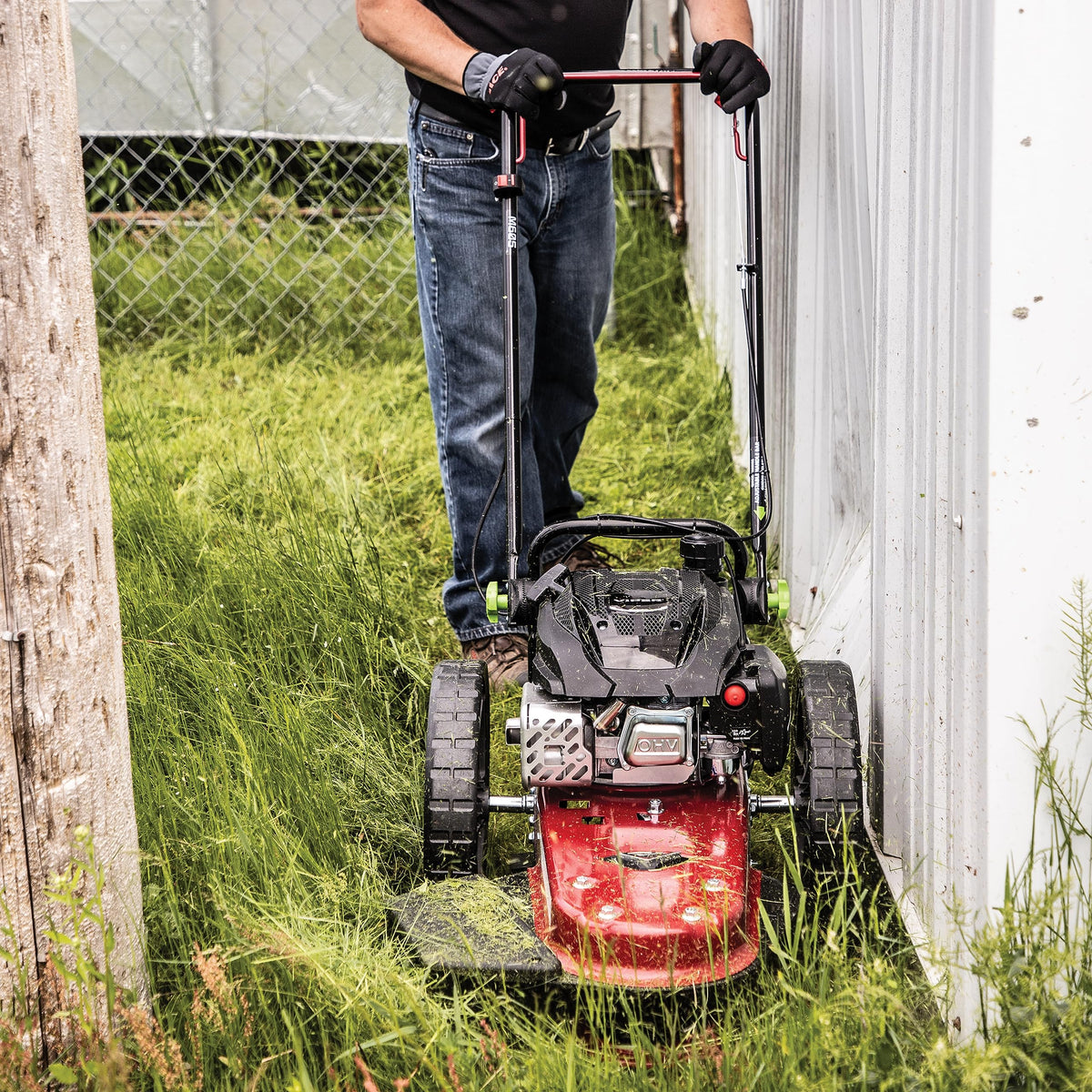 Earthquake Walk Behind String Mower With 160cc Viper 4-Cycle Engine, 2 ...
