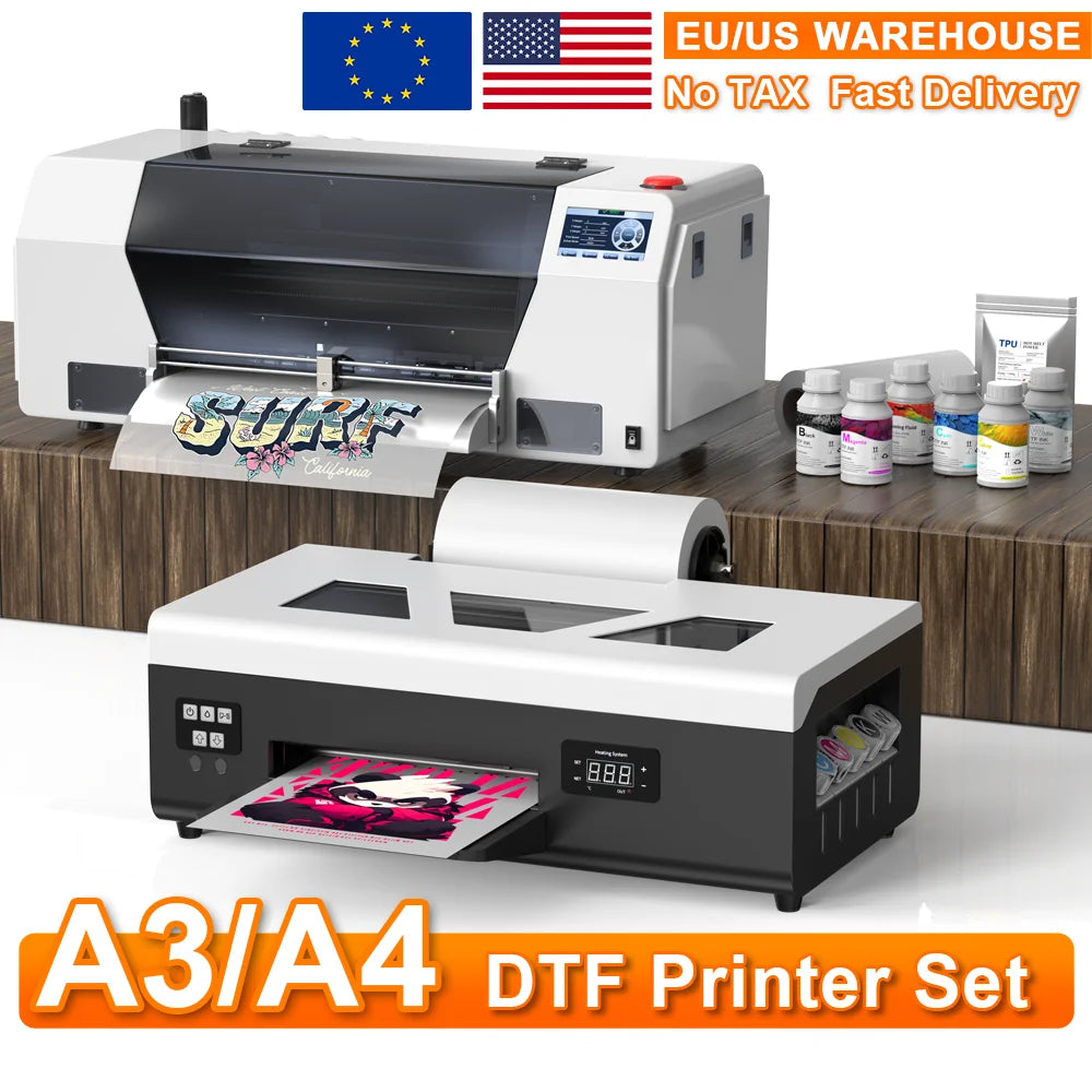 DTF Printer Impresora A3 XP600 DTF Printer Directly Transfer Film Prin ...