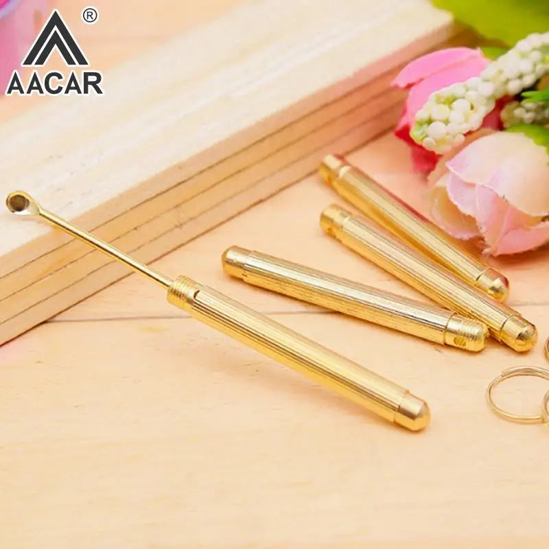 Folding Type Golden Mini Ear Cleaner Portable Ear Wax Removal Tool – MD ...